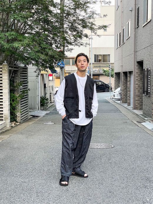 BAMBOO SHOOTS RXMS211024 / ORIGINAL BATIK ROKX PANTS / BLACK | FLATBUSH ...