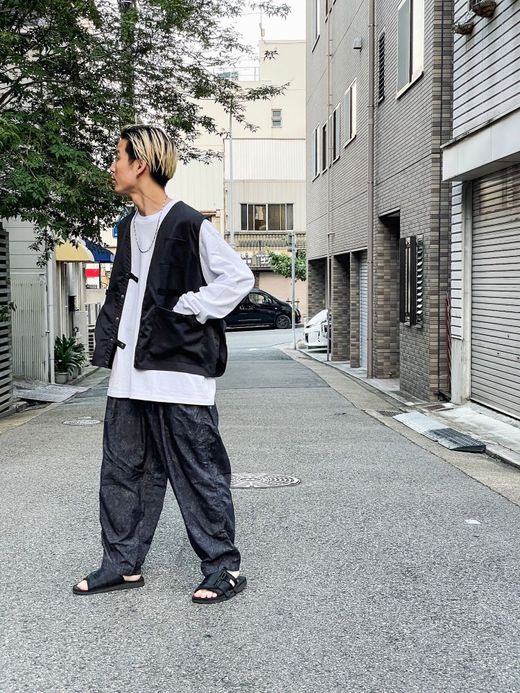 BAMBOO SHOOTS RXMS211024 / ORIGINAL BATIK ROKX PANTS / BLACK | FLATBUSH ...