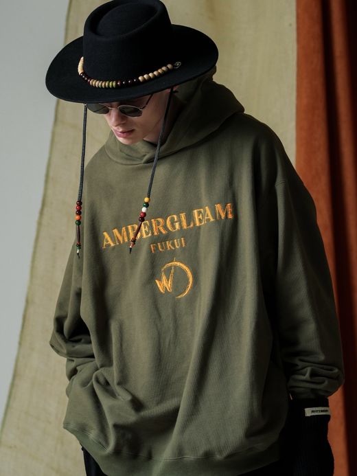 AMBERGLEAM FUKUI SWEAT HOODIE / Leaf | FLATBUSH（フラットブッシュ）公式オンラインサイト