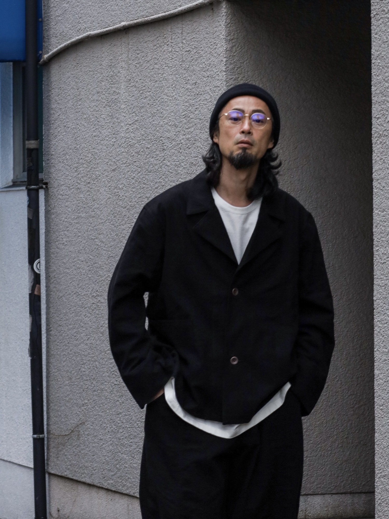 VOO LINEN 2B BOX JKT / Black | FLATBUSH（フラットブッシュ）公式オンラインサイト